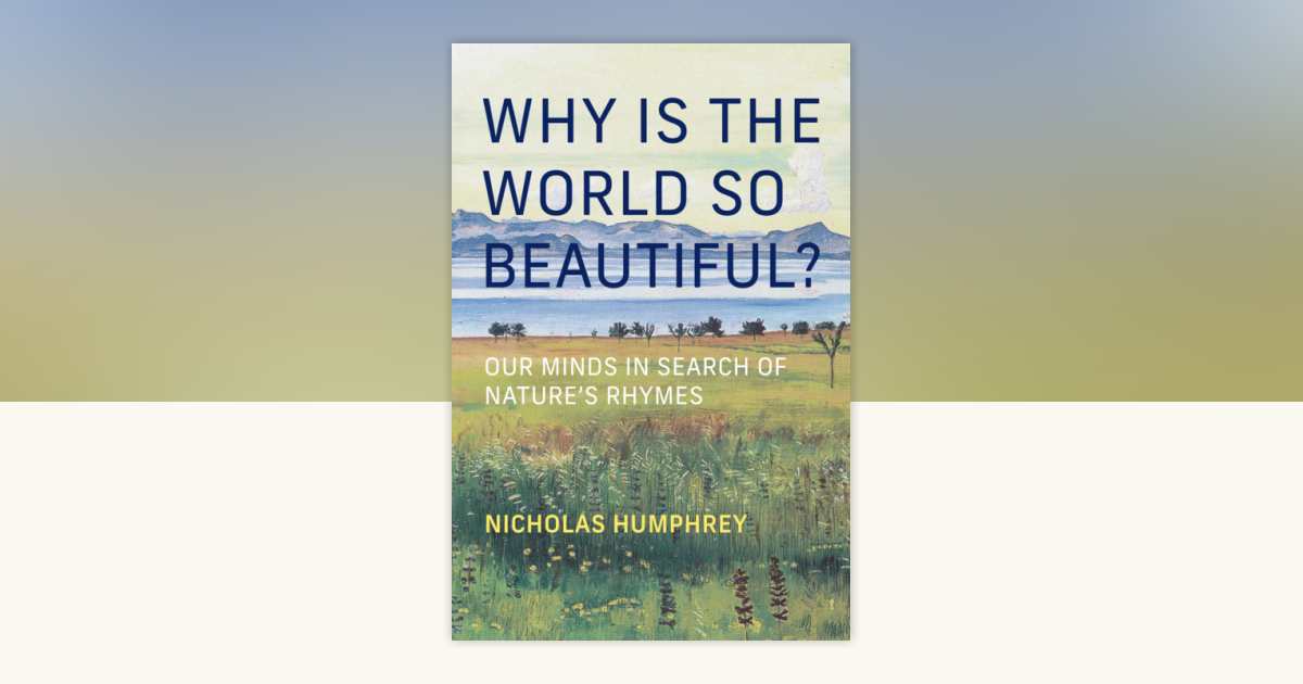 Why Is the World So Beautiful? by Nicholas Humphrey: 9780262056588 ...
