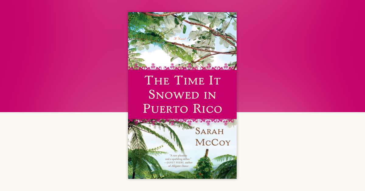 The Time It Snowed in Puerto Rico by Sarah McCoy - Teacher's Guide ...