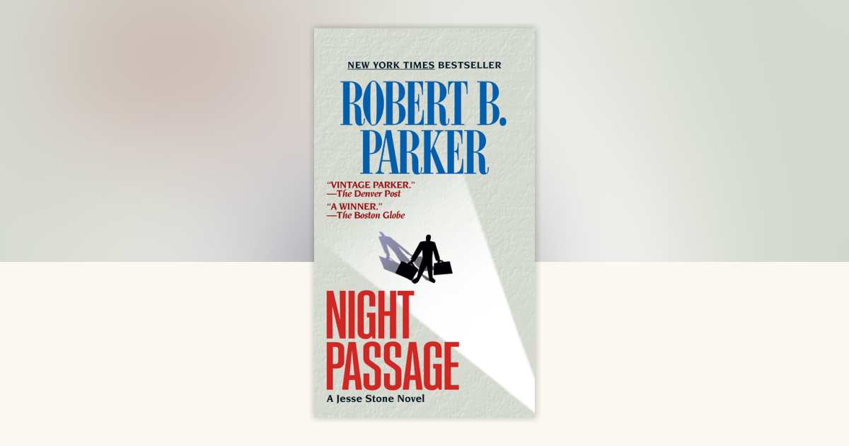 Night Passage by Robert B. Parker: 9780425183960 | PenguinRandomHouse ...