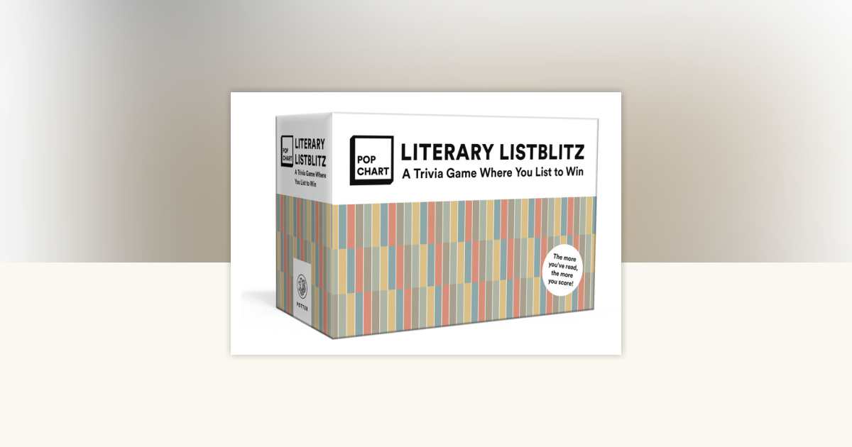 Literary Listblitz by Pop Chart: 9780525577119 | PenguinRandomHouse.com ...