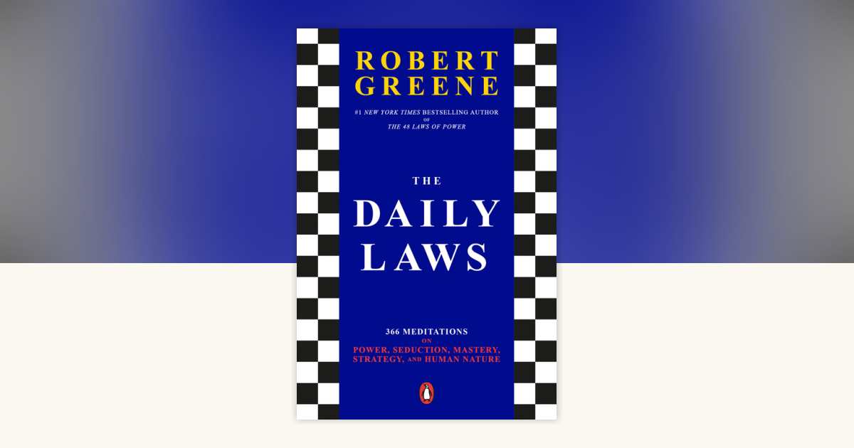 The Daily Laws by Robert Greene: 9780593299234 | PenguinRandomHouse.com ...