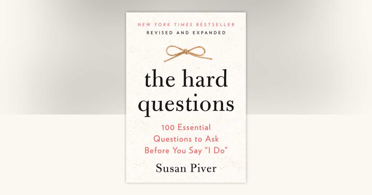 The Hard Questions by Susan Piver: 9780593418871 | PenguinRandomHouse ...