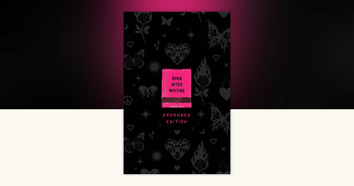 Burn After Writing Expanded Edition by Sharon Jones: 9780593543078 ...