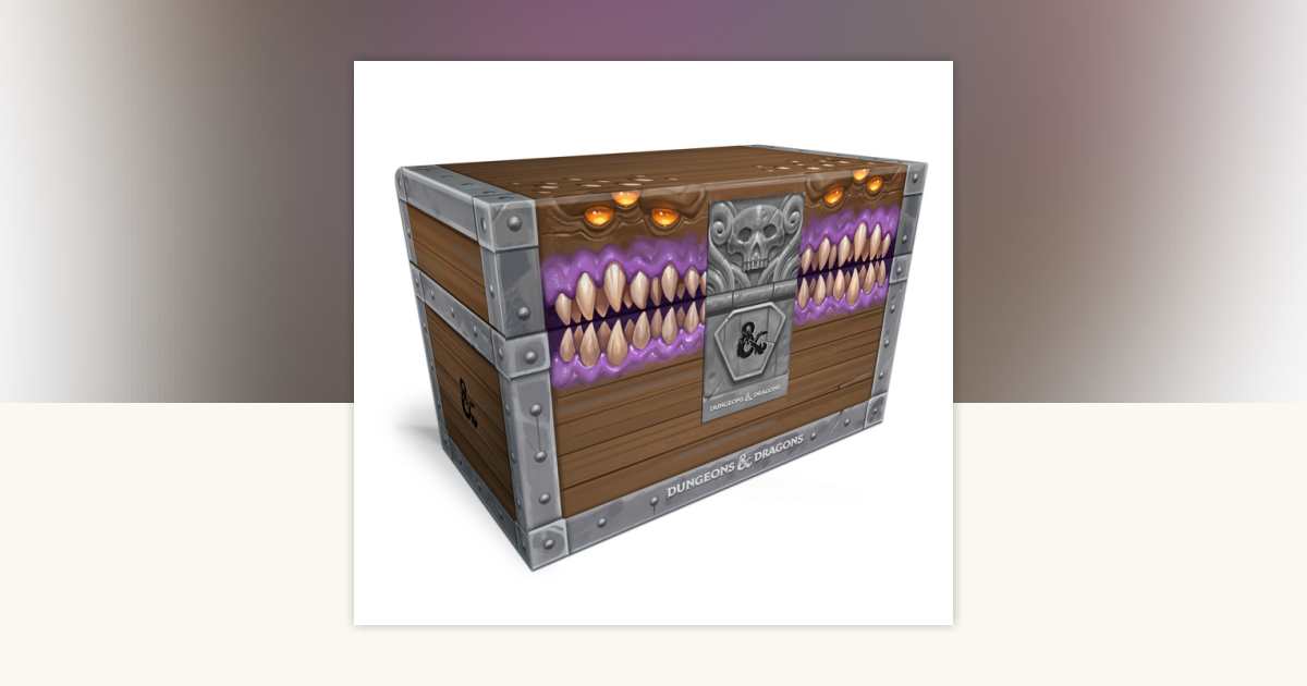Mimic Treasure Chest Notebook Set (Dungeons & Dragons) by Official ...