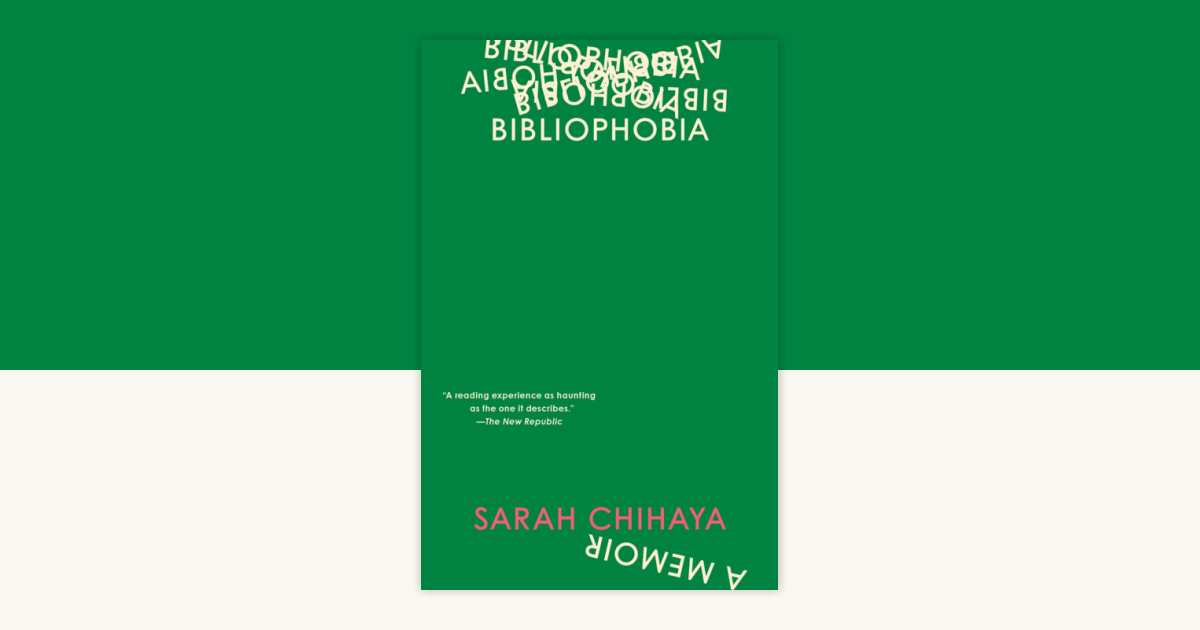 Bibliophobia by Sarah Chihaya: 9780593594742 | PenguinRandomHouse.com ...
