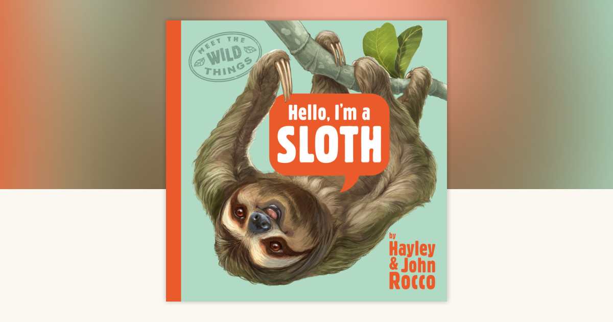 Hello, I'm a Sloth (Meet the Wild Things, Book 1) by Hayley Rocco ...