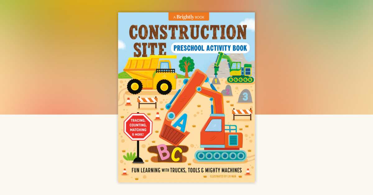 Construction Site Preschool Activity Book: 9780593885857 ...