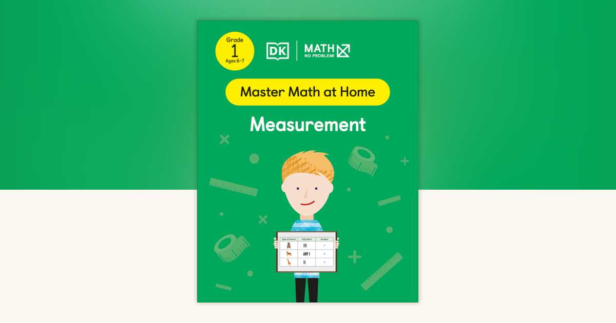 Math — No Problem! Measurement Grade 1 Ages 6-7 by Math - No Problem ...
