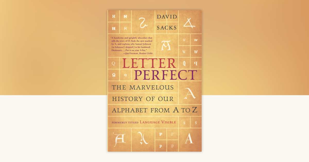 Letter Perfect by David Sacks: 9780767911733 | PenguinRandomHouse.com ...