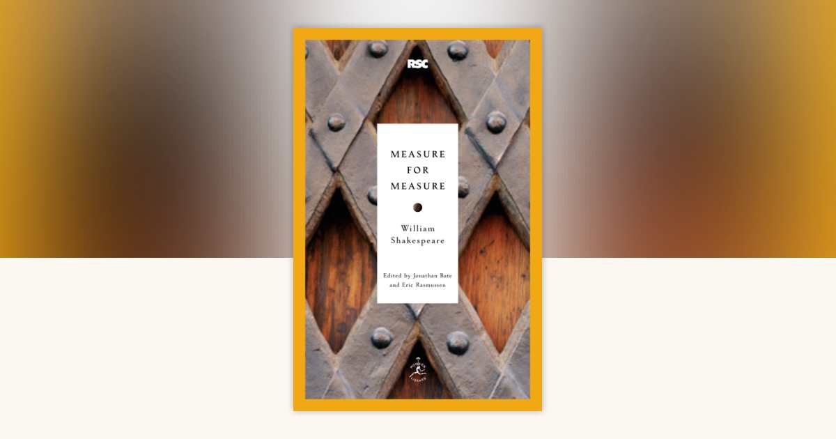 Measure for Measure by William Shakespeare: 9780812969283 ...