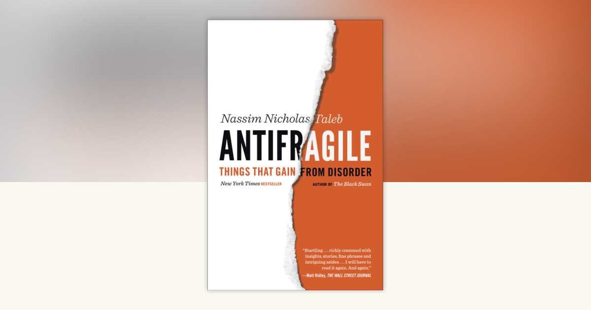 Antifragile by Nassim Nicholas Taleb: 9780812979688 ...