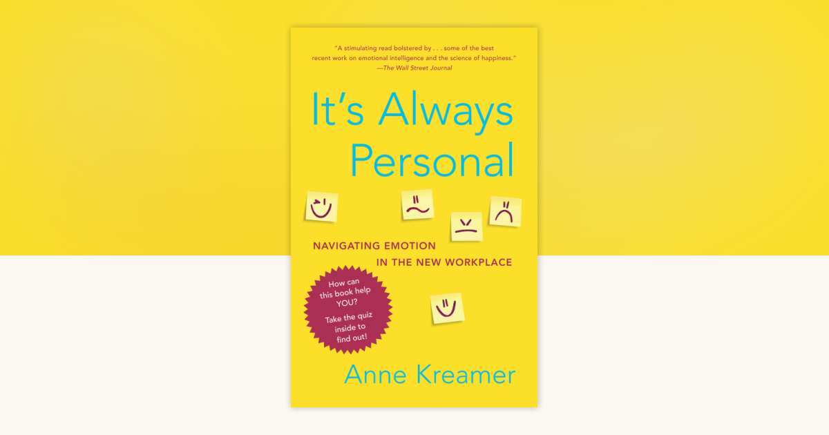It's Always Personal by Anne Kreamer: 9780812979930 ...