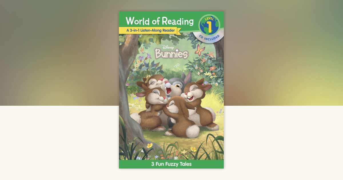 World of Reading: Disney Bunnies 3-in-1 Listen-Along Reader-Level 1 by ...