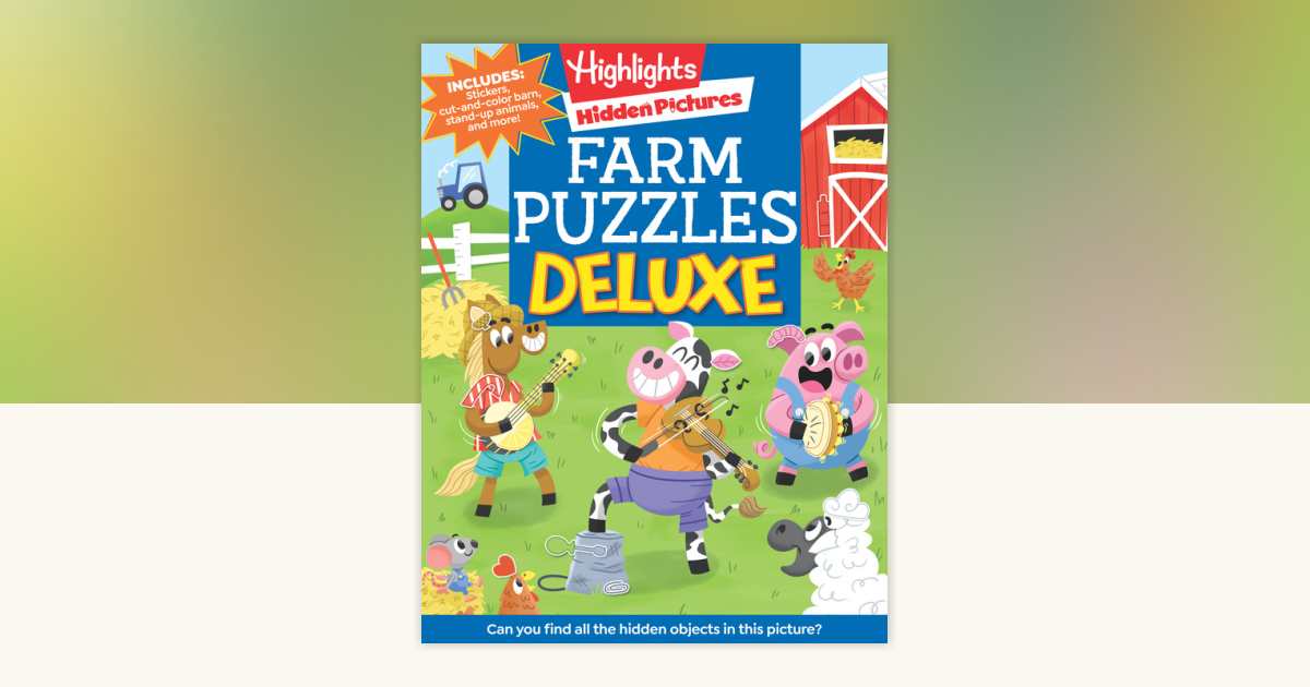 Farm Puzzles Deluxe: 9781639620746 | PenguinRandomHouse.com: Books