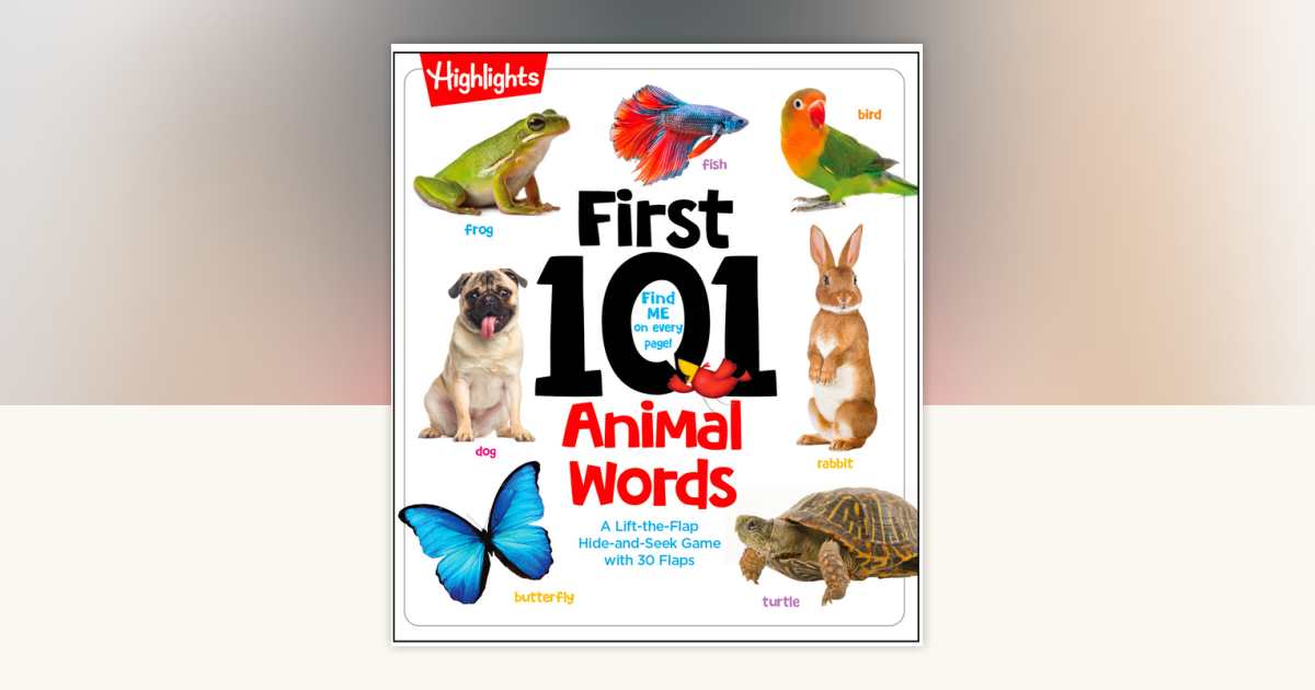 First 101 Animal Words: 9781639623112 | PenguinRandomHouse.com: Books