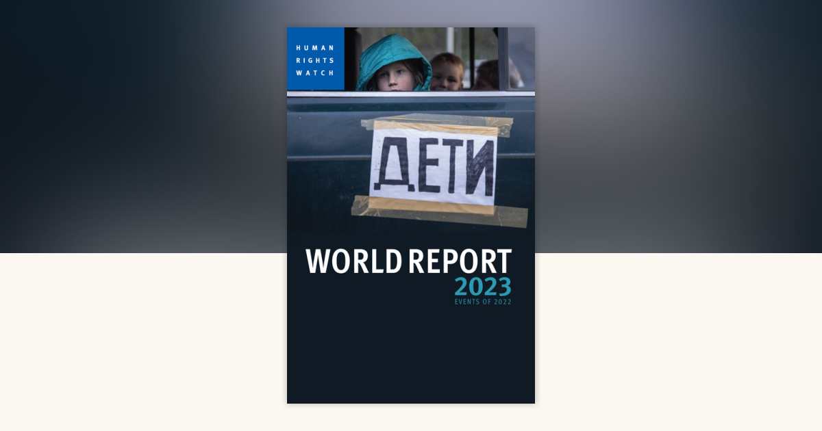World Report 2023 by Human Rights Watch: 9781644212400 ...