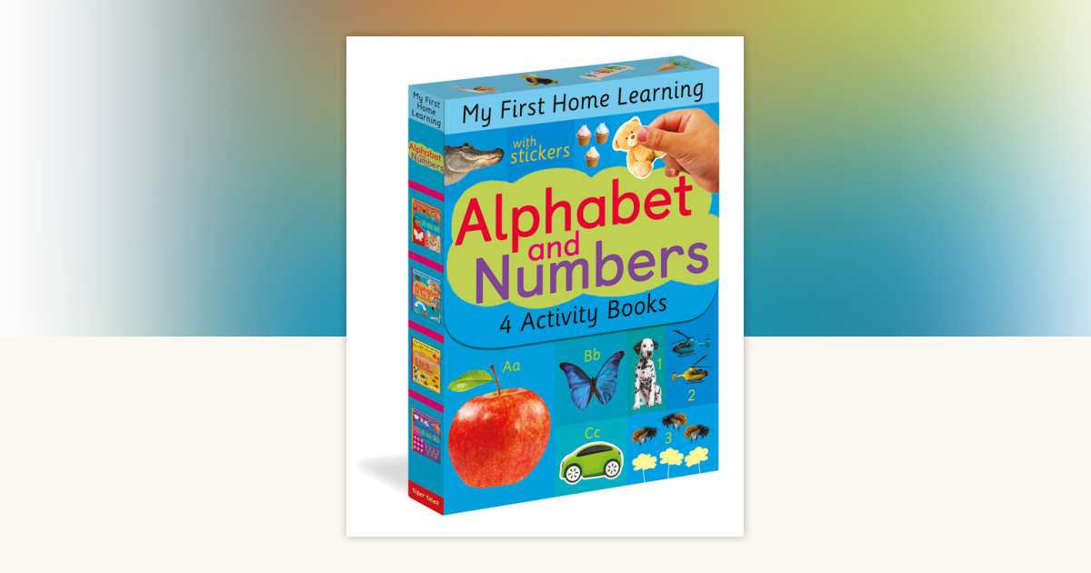 Alphabet and Numbers: 4 Activity Book Boxed Set with Stickers by Tiger ...
