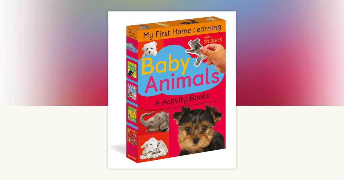 Baby Animals: 4 Activity Book Boxed Set with Stickers by Tiger Tales ...
