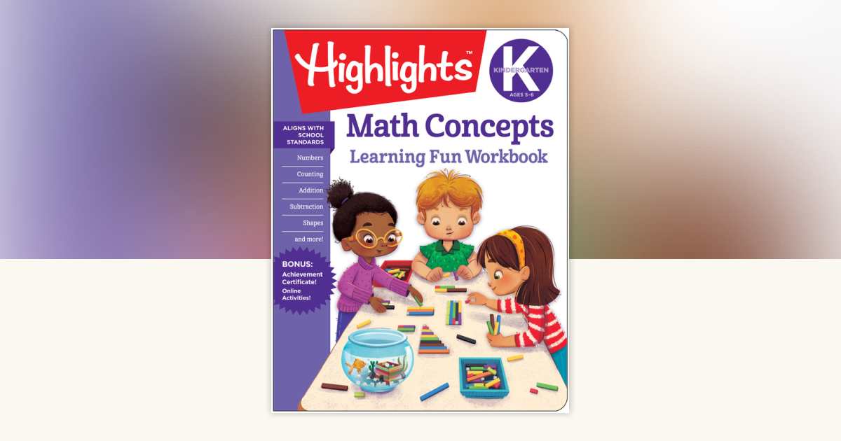 Kindergarten Math Concepts: 9781684372836 | PenguinRandomHouse.com: Books