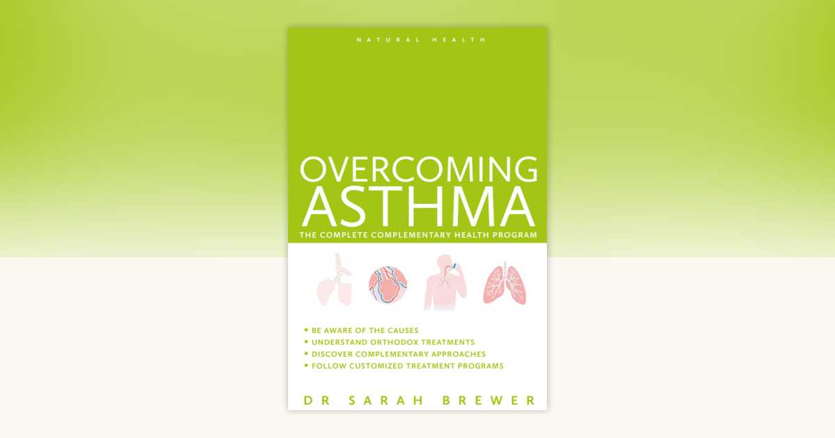 Overcoming Asthma by Sarah Brewer: 9781780287126 | PenguinRandomHouse ...