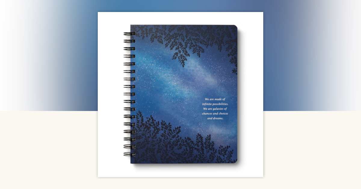 Spiral Notebook: We Are Made of Infinite Possibilities by COMPENDIUM ...