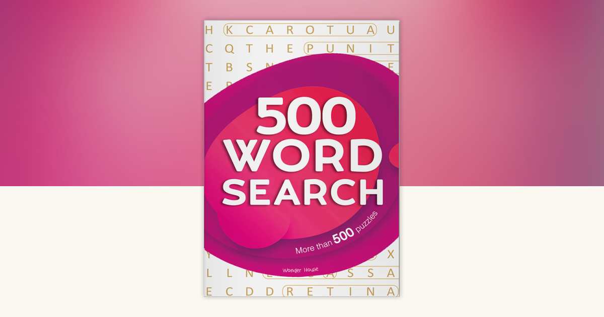 500 Word Search Bind-up - Page Count: 562 / 500+ Wordsearch Puzzles ...