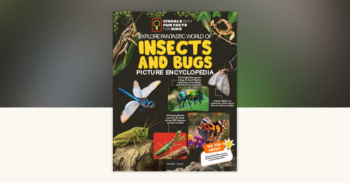 Explore Fantastic World of Insects And Bugs Picture Encyclopedia by ...
