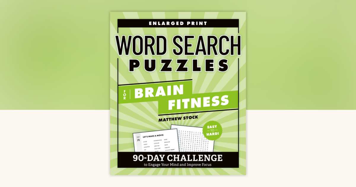 Word Search Puzzles for Brain Fitness by Matthew Stock: 9798217151509 ...
